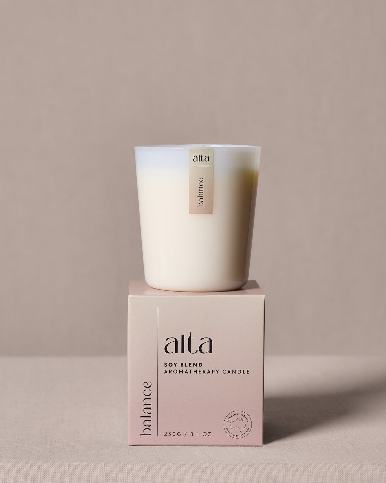 Alta Essential Oil Candle – Balance | Grounding Aromatherapy Candle