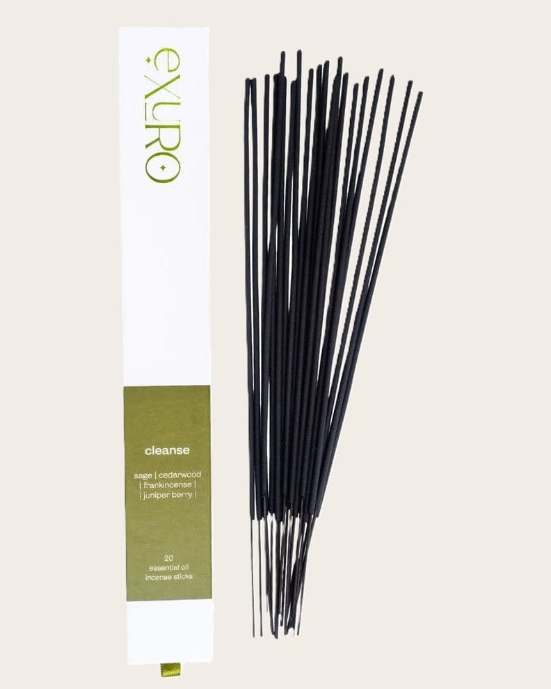 Cleanse Incense Sticks – Sage & Frankincense Blend| Exuro